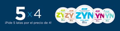 ¿Qué es ZYN? | Sabores de bolsas de nicotina | ZYN México