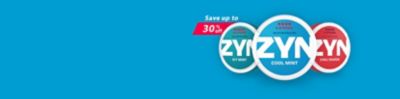 Buy Zyn Cool Mint Mini Strong Can Strong Nicotine Pouches Iqos Uk