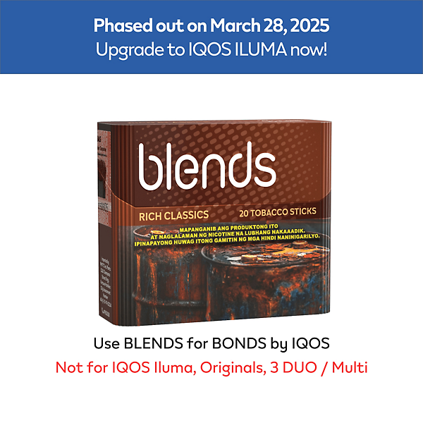 Buy BLENDS tobacco sticks 10 Pack Bundle for BONDS | IQOS Philippines