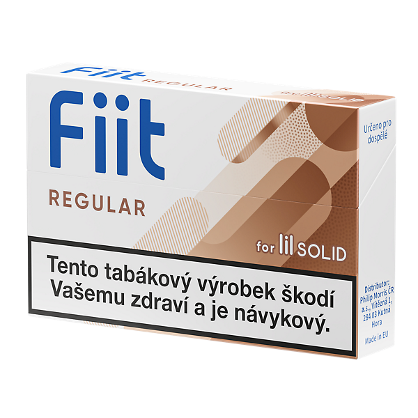 Náplně Fiit Regular (krabička) pro lil SOLID | IQOS CZ