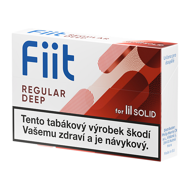 Náplně Fiit Regular Deep (krabička) pro lil SOLID | IQOS CZ