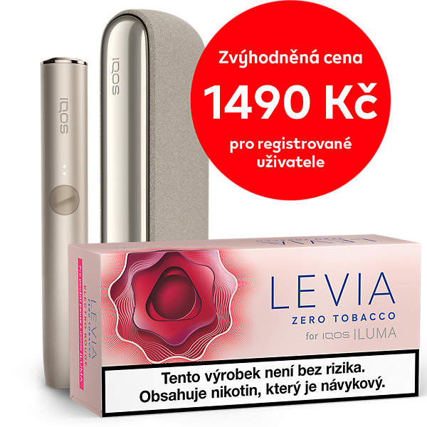 Pořiď si náplně LEVIA pro IQOS ILUMA | IQOS CZ