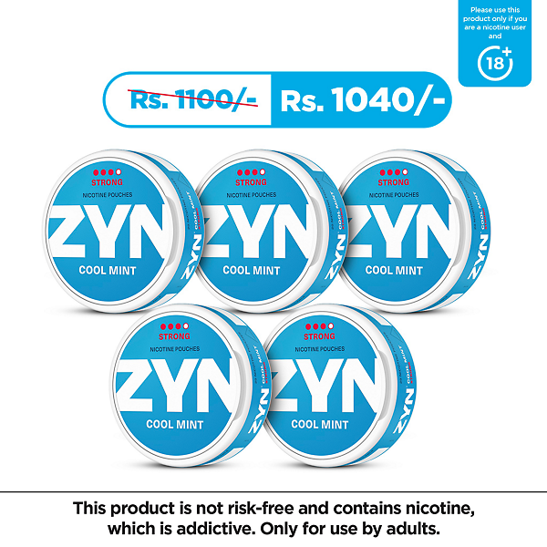Buy ZYN COOL MINT Slim - Strong 11mg nicotine pouches | ZYN Pakistan