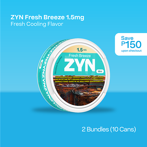 ZYN Bundle Offer: Fresh Breeze 1.5mg | ZYN Philippines