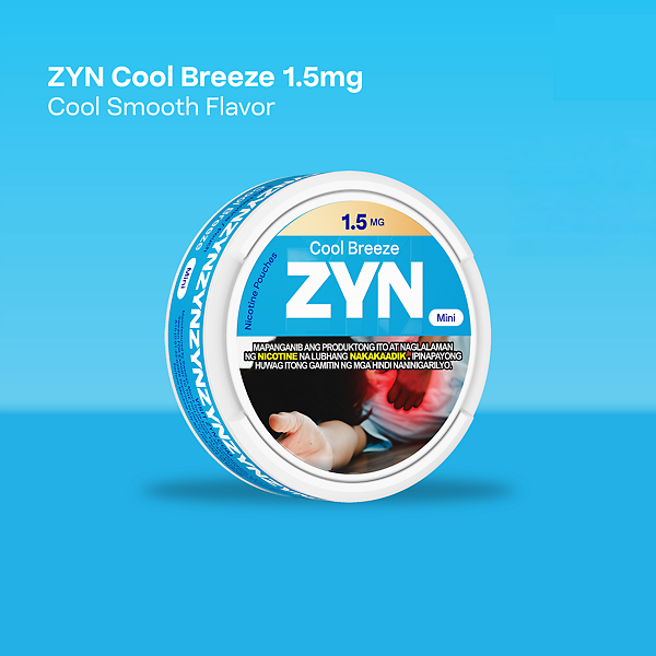 ZYN COOL BREEZE MINI 1.5MG CAN | ZYN Philippines